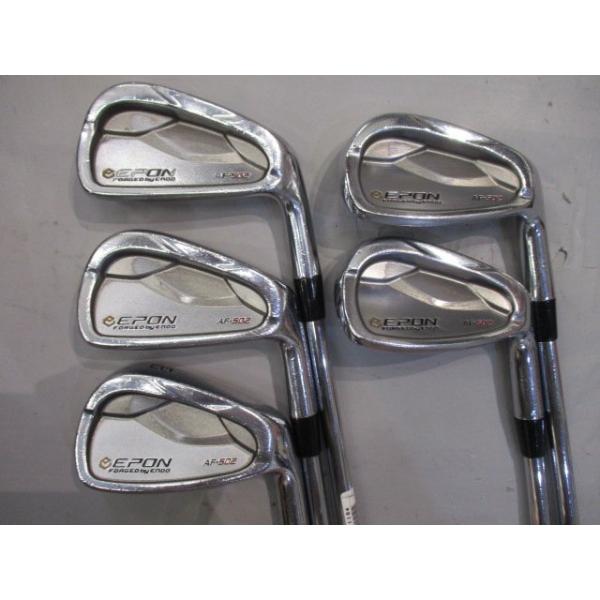 ■種別：アイアン　■メーカー：エポン■モデル：AF-502　■シャフト：DYNAMIC GOLD Tour Issue ■フレックス：X100　■ロフト：0■本数：5　■番手：6-9 P■長さ：0　■クラブ重量：0■ライ角：0　■バランス：...