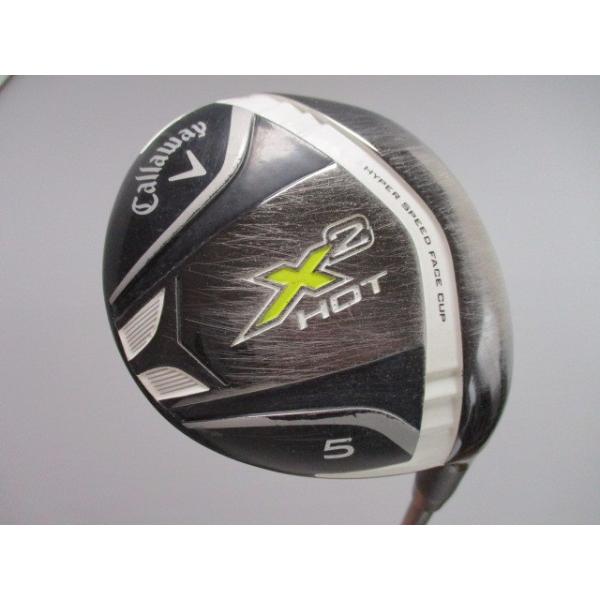 ■種別：フェアウェイウッド　■メーカー：キャロウェイ■モデル：X2 HOT　■シャフト：X2 HOT(JP)■フレックス：SR　■ロフト：19■本数：1　■番手：5W■長さ：42.25　■クラブ重量：319■ライ角：58　■バランス：D1■...