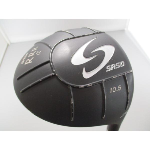 ■種別：ドライバー　■メーカー：サソー■モデル：SASO RRR α　■シャフト：SASO RRR 5■フレックス：SR　■ロフト：10.5■本数：1　■番手：1W■長さ：46　■クラブ重量：303■ライ角：63　■バランス：D0■キックポ...