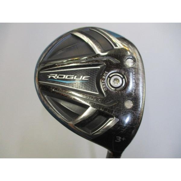 ■種別：フェアウェイウッド　■メーカー：キャロウェイ■モデル：ROGUE SUB ZERO　■シャフト：TRPX Xラインコンセプト■フレックス：SX　■ロフト：13.5■本数：1　■番手：3+W■長さ：43.125　■クラブ重量：0■ライ...