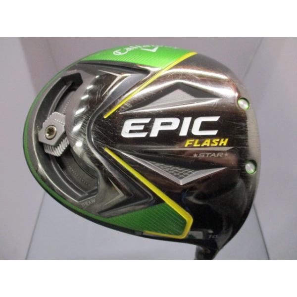 ■種別：ドライバー　■メーカー：キャロウェイ■モデル：EPIC FLASH STAR　■シャフト：Speeder EVOLUTION for CW(JP)■フレックス：SR　■ロフト：10.5■本数：1　■番手：1W■長さ：45.75　■ク...