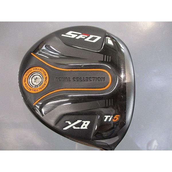 ■種別：フェアウェイウッド　■メーカー：ロイヤルコレクション■モデル：SFD X8 BLACK CUSTOM Ti　■シャフト：Speeder EvolutionVI FW40■フレックス：R　■ロフト：18■本数：1　■番手：5W■長さ：...