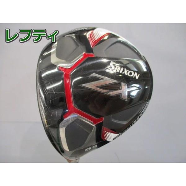 ■種別：レフティーフェアウェイウッド　■メーカー：ダンロップ■モデル：スリクソンZX　■シャフト：EvenFlow Riptide60■フレックス：6.5X　■ロフト：18■本数：1　■番手：5W■長さ：42　■クラブ重量：326■ライ角：...