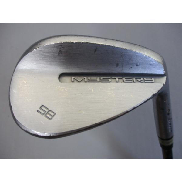 ■種別：ウェッジ　■メーカー：ミステリー■モデル：212MF　■シャフト：ATTAS SPINWEDGE IP 80■フレックス：1FLEX　■ロフト：58■本数：1　■番手：58■長さ：35.125　■クラブ重量：0■ライ角：63.5　■...