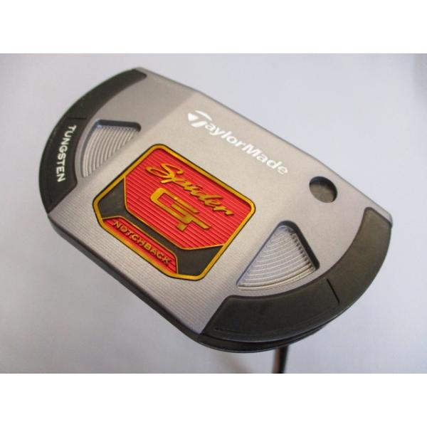 ■種別：パター　■メーカー：テーラーメイド■モデル：SPIDER GT NOTCHBACK SMALL SLANT　■シャフト：オリジナルスチ-ル■フレックス：　■ロフト：3■本数：1　■番手：P■長さ：35　■クラブ重量：0■ライ角：70...