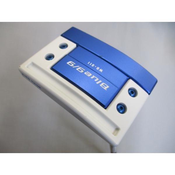 ■種別：パター　■メーカー：キャスコ■モデル：Blue9 9 WB-011　■シャフト：オリジナルスチール■フレックス：　■ロフト：1.5■本数：1　■番手：P■長さ：34　■クラブ重量：0■ライ角：72　■バランス：■キックポイント：　■...