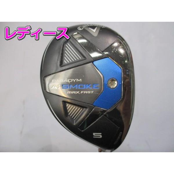 ■種別：レディースユーティリティ(ロングアイアンを含む)　■メーカー：キャロウェイ■モデル：PARADYM Ai SMOKE MAX FAST UT　■シャフト：ELDIO40 for CW(JP)■フレックス：L　■ロフト：24■本数：1...