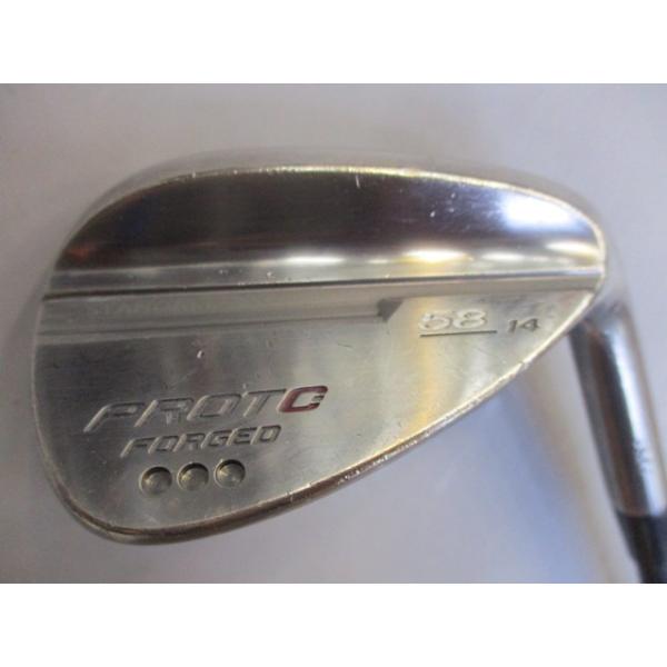 ■種別：ウェッジ　■メーカー：その他■モデル：PROTOCONCEPT FORGED WEDGE 58-14　■シャフト：DG Tour Issue ONYX■フレックス：S200　■ロフト：58■本数：1　■番手：58■長さ：35　■クラ...