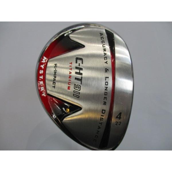 ■種別：ユーティリティ(ロングアイアンを含む)　■メーカー：ミステリー■モデル：C-HT911　■シャフト：ZERO SOLID UT 85■フレックス：S　■ロフト：22■本数：1　■番手：#4■長さ：40　■クラブ重量：372■ライ角：...