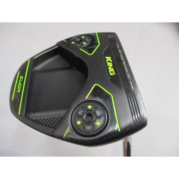 ■種別：パター　■メーカー：コブラ■モデル：KING VINTAGE CUDA　■シャフト：KBS 120 PUTTER■フレックス：-　■ロフト：0■本数：1　■番手：P■長さ：35　■クラブ重量：0■ライ角：70　■バランス：■キックポ...