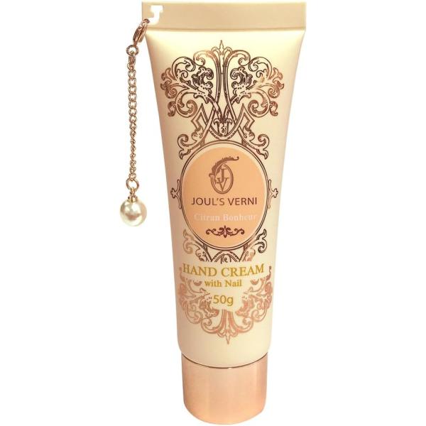 ジュールベルニ フレグランスハンドクリーム ウィズネイル シトランボヌール (アメイジングシトラスの香調)】●ふわっと香りながら伸びの良いテクスチャーでスベスベの手肌に導くハンドクリームです。●お肌にツヤとなめらかさを与え、パラフィンのヴェ...