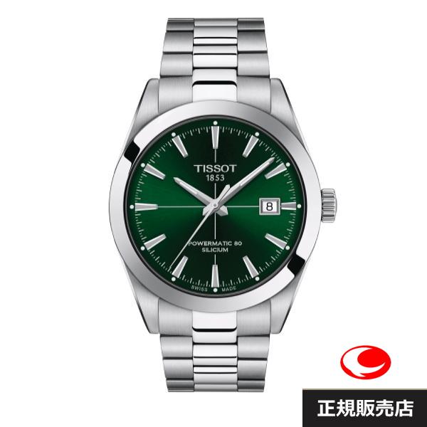 T1274071109101TISSO ジェントルマン オートマティックパワーマティック 80 シリシウムT127.407.11.091.01着用した時にこそわかる、その美しいシルエットと実用性が日常を彩り、 ビジネスシーンからオフスタイル...