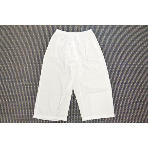 【発売日：2025年04月09日】≪サイズ≫ Ｌサイス　股下上がり：約４８ｃｍ　対応ウエスト：８４〜９４ｃｍ　≪素材≫ 綿１００％　日本製≪色≫ 白お祭り用 白ステテコです。ひざ下、６〜７部丈ぐらいの長さです。高品質の綿１００％を使用。薄手...
