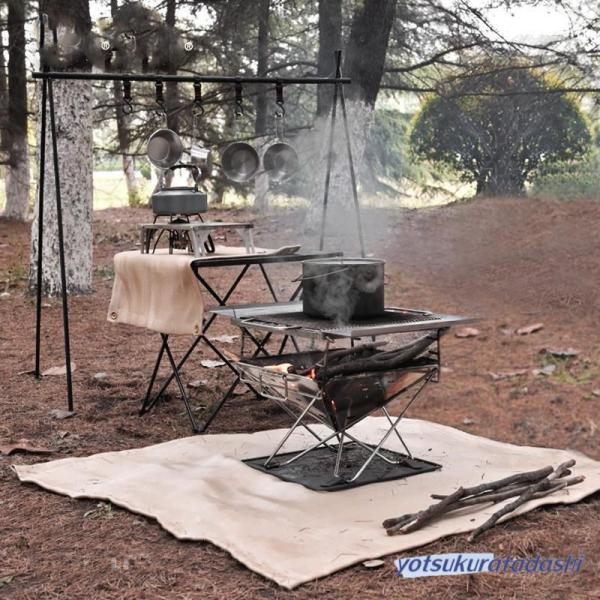 ■商品名防火シート 焚き火 シート 耐熱シート 防炎シート サイズ 収納袋 スパッタシート バーベキュー BBQ アウトドア キャンプシート 不燃 ガラス繊維 縦96 x 横100cm■商品説明キャンプやBBQなどのアウトドアで使える防火シ...