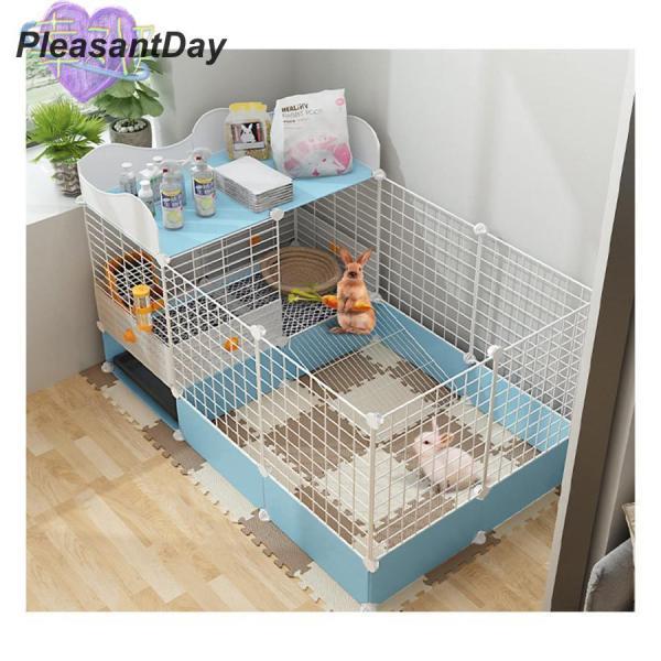 うさぎ ケージウサギフェンス 小動物 大きい兎 ケージ ペットフェンス ウサギ ケージ 非常に広いイベントスペース 105*70*65cm