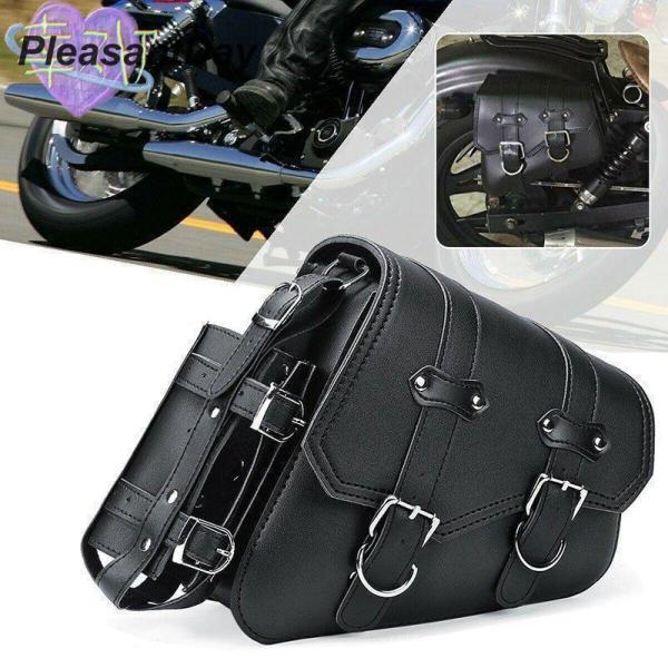 仕様：状態：真新しい製品名：オートバイのサドルバッグ素材：PUレザー色：黒車両への配置：右or左ハーレーダビッドソンスポーツスターモデル用に設計シングルシート、ほとんどのSportsterモデルに適合しますSuperLow 1200T - ...