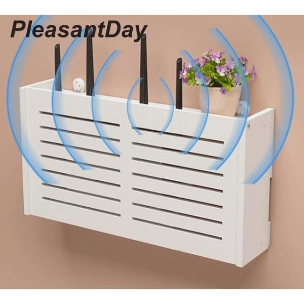 ?【サイズ】：このWIFIルーター収納ボックスのサイズは24x17x8cm、36×20×8cmです。必要なサイズを測定してから購入してください。?【多機能収納ボックス】：このWIFIルーター収納ボックスは、WIFIルーターセットトップボック...