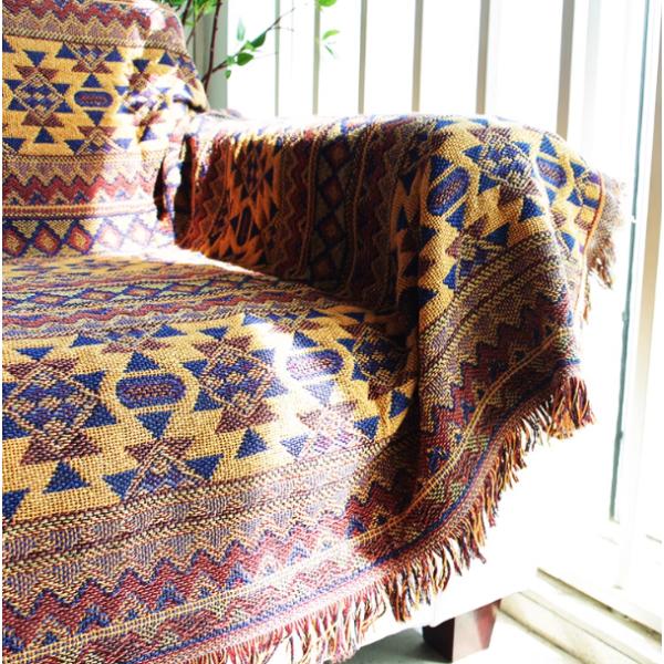 マルチカバー ソファーカバー  北欧 長方形 カーテン ブランケット ひざ掛け おしゃれ ベッド ソ膝掛け ギフト プレゼント 敷物ソファーカバー、テーブル用やベッドカバー、こたつに使うのもOK。他にも来客時の目隠しや、洗濯機で洗えるのでひ...