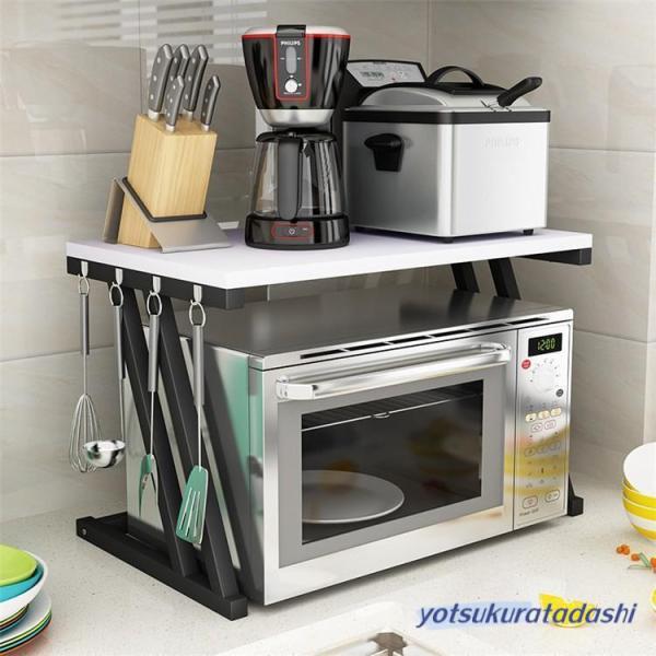 レンジ台 収納ラック キッチン収納 隙間収納 レンジラック キッチンラック レンジボード キッチンボード キッチンスタンド 収納棚 小物収納■ 品名：レンジ台■ 素材：鋼+天然木■ カラー：全8色■ サイズ：写真参考レンジ上収納棚 キッチン...