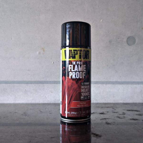 ☆この商品は日本国内輸入総代理店RAPTOR JAPAN シーザーの正規輸入品となります。RAPTOR フレイムプルーフは、エキゾーストマニホールド、ヘッダー、マフラーなど、極めて高温環境にさらされるパーツに最適なプロフェッショナル品質の耐...