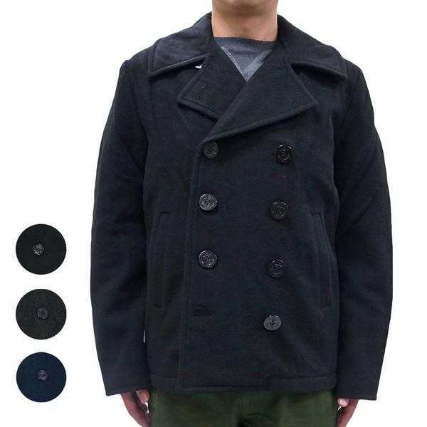 Alpha Industries Us Navy Pea Coat - Tradingbasis