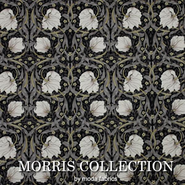 綿(コットン)100％なのでマスク作りにも最適です。ウィリアム・モリス(William Morris)　柄の日本製デザイン生地♪素材は綿100%でシーチング地になります。100cm以上10cm単位で切り売りいたしますので、無駄なく購入できま...