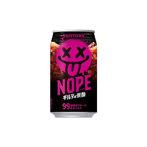 サントリー NOPE ギルティ炭酸 フルーツ&amp;スパイス炭酸飲料は、欲望を肯定する、やみつきになる罪な味のフルーツ＆スパイス炭酸飲料です。バニリン・ラクトンなど欲望を満たす香りを中心に完熟フルーツやスパイスの香りを99種以上複雑にブレ...