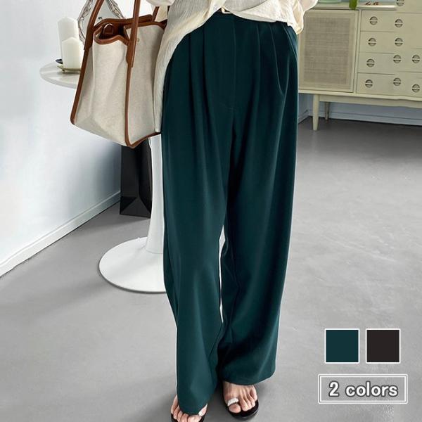スラックス レディース 垂れ感 ワイドパンツ おしゃれ オフィス スーツパンツ プリーツパンツ ゆったり ワイドレッグスラックス 体型カバー レトロ ロングパンツ 着痩せレディース用ワイドレッグスラックスが新入荷ゆったりとしたシルエットでス...