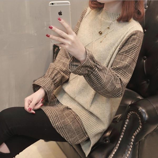 【発売日：2019年12月12日】★キーワード検索：ニットセーター レディース 秋 冬 オフショルダー ニット リブニットセーター 長袖 お洒落 プルオーバー 体型カバー 上品 大人 通勤 OL 20代 30代 40代　ニットソー シンプル...