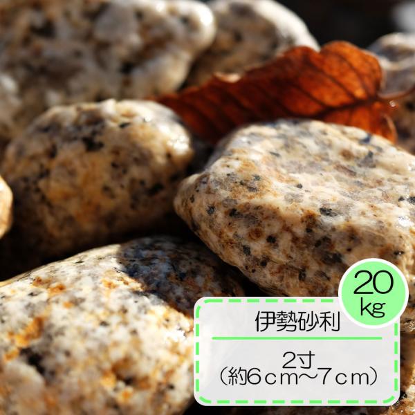 伊勢ゴロタ 2寸 6〜7ｃｍ 約20kg