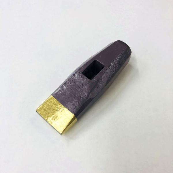 【全国送料無料】【代引き不可】レターパックプラスにて配送コヤスケ 小 刄厚6ｍｍｘ巾30ｍｍ 長さ１０ｃｍ 約405ｇ先端面寸法：6x30ｍｍ用途:石材の角揃え・コバ取り使用方法：コヤスケの柄を片手で持ち、刃を石の割る部分に当て、もう一方の...
