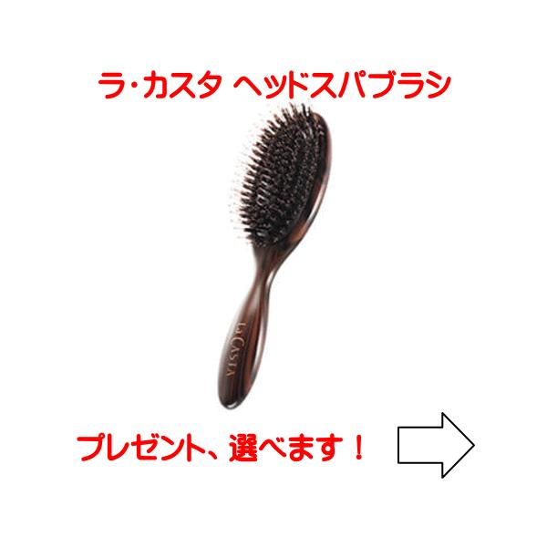 エレガントでツヤのある美しい髪といきいきとした頭皮に仕上げるヘアブラシです。ラ・カスタ オフィシャル ヘッドセラピストがプロデュースして開発された特製のミックス毛（豚毛・ナイロン毛）を使用しています。●豚毛に含まれた水分と油分で髪のキューテ...