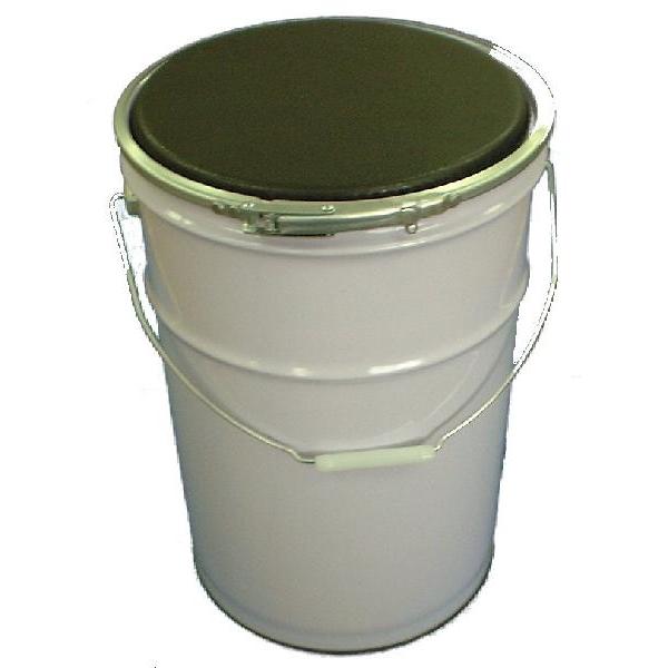 イスとして利用ができる省スペースタイプのペール缶です。積重ねて保管ができます。●ペール缶用クッション付きです。●座りやすくするために普通の20L缶より背が高くなっています。●外面は白色無地。塗装の依頼は受け付けておりませんのでご了承下さい。...