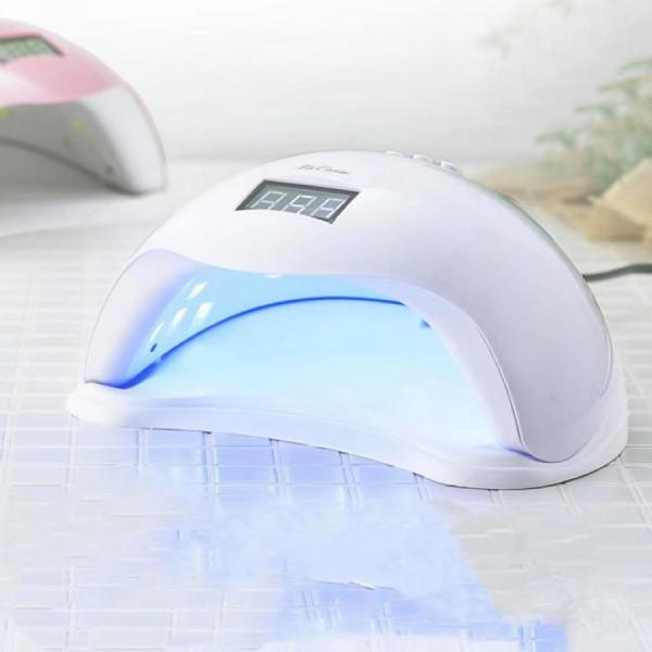 【新色登場】LED ＆ UV ジェルネイルライト 48W 業界注目低ヒート機能 自動感知センサー ジェルネイル・レジン用【1年保証付き】