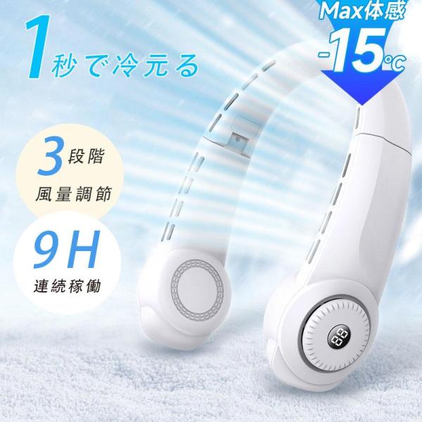 商品情報商品名：ネッククーラー製品カラー：ホワイト、ブルー本体重量：約280g【360度上下送風】パワフルな風を3段階強力送風。■【長時間ワイヤレス】節電エアコンで、最大18時間稼働バッテリー。■【静音モーター】四つの高品質の立体的消音モー...