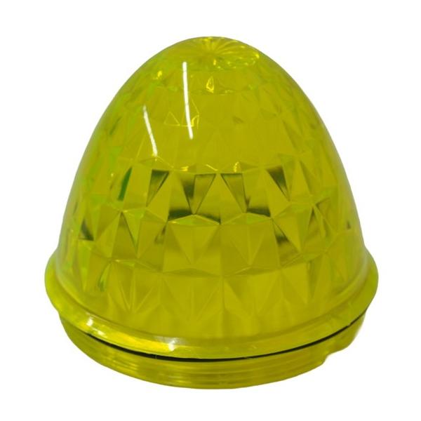 輝らアクリルマーカーに対応　ダイヤカット仕様　レンズのみレンズ自体にネジが切ってあるのが特徴です。レンズを回して固定し、ビス止めします。土台セットの設定はありません。品番　632222ジェットイノウエ