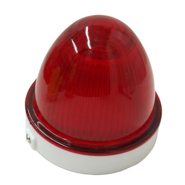 純正トラック用マーカーランプ２４V６W電球付き純正で使用されているマーカーランプです。レンズ自体にネジが切ってあるのが特徴です。レンズを回して固定し、ビス止めします。ネジピッチ６ｃｍ横幅９ｃｍ高さ約８ｃｍ（ネジ除く）商品コード　クリア　92...