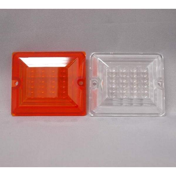JB　大型角型テールランプ（改）用　ウインカーレンズ中央部レンズカット　4列×6段形状にご注意ください。商品コードオレンジ　9241531クリア　9241532表示の価格は片側１枚の値段となります。