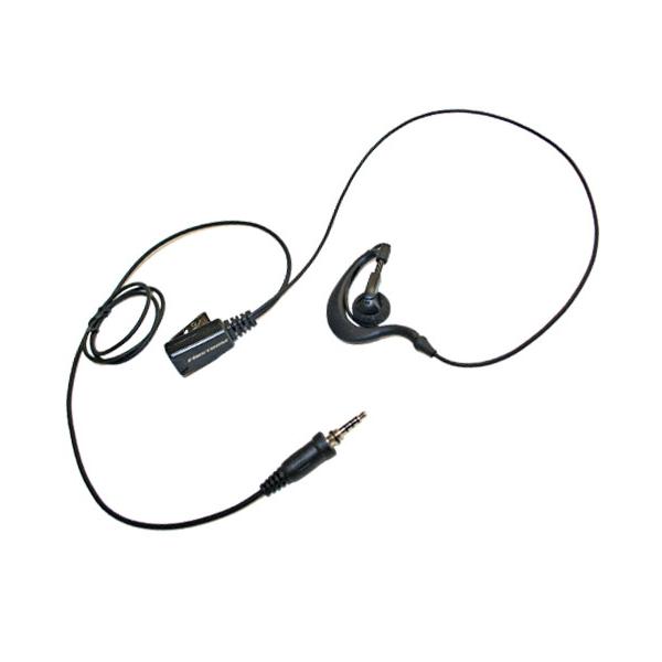 耳かけタイプのイヤホンマイクロホン防水1ピンプラグ動きに強い耳かけタイプとなります衣類の襟元などにクリップで装着して手動による送信が可能対応機種：・FIRSTCOM　FC-20R/FC-D301・ALINCO　DJ-P221/DJ-P22/...