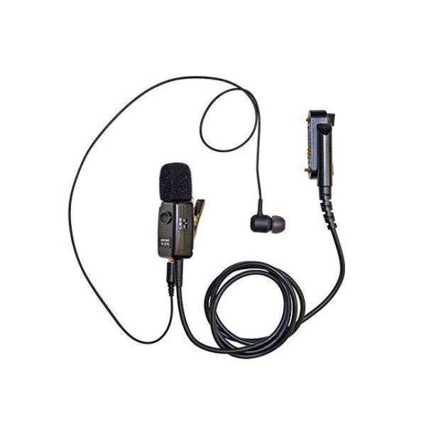 カナルタイプヤエスマルチプラグ衣類の襟元などにクリップで装着して手動による送信が可能オプション・イヤホン(別売)と組み合わせることで、様々な業務内容にフィットします対応機種：MT10｜VXD-460U｜VXD20｜VXD9｜VXD30｜SR...