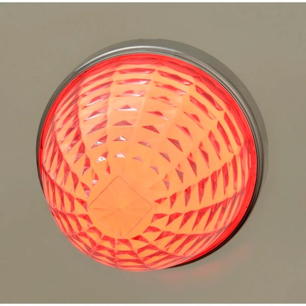 パーマン　ハイワットマーカー　シルキーブレイズ　防水　12/24V共用在庫無くなり次第終了・サイズ：φ89.8mm×高さ76.6mm、取付ピッチ60mm・コード長さ：約190mm（＋は赤色配線、−は取付ねじ部）・電源電圧：DC12V/DC2...