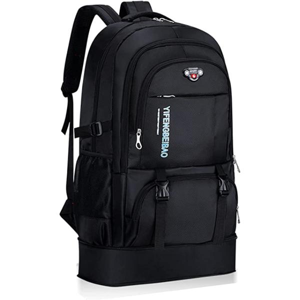 【52リットル大容量設計】サイズ54×41×20cm（44L）、拡張機能を使って64×41×20cm （52L）まで増加でき、収納力更にUPし、いっぱい収納できます。【表面防水＆耐久性】丈夫なオックスフォード布防水素材と高級感のある部材で製...