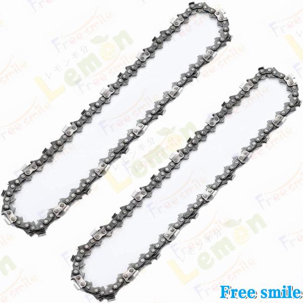 適用範囲広い：このソーチェーンはブランドを問わず、6インチの電気チェーンソーに全て適用します。切れ味が良い 電動のこぎりのチェーン刃は低振動な技術を採用しており、硬化リベット、クロムメッキカッターを搭載しています。高速に切断できます。切れ味...
