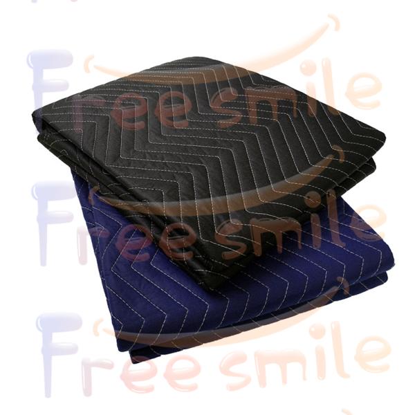 【商品仕様】素材：ポリエステル不織布、リサイクルコットン。 大判サイズ： 183x203cm/枚、重さ：2kg/枚。引っ越しのプロのために開発大き目サイズと適度な厚さがあり、持ち運びも軽く、使いやすいです【広い用途】引っ越し&amp;運搬時...