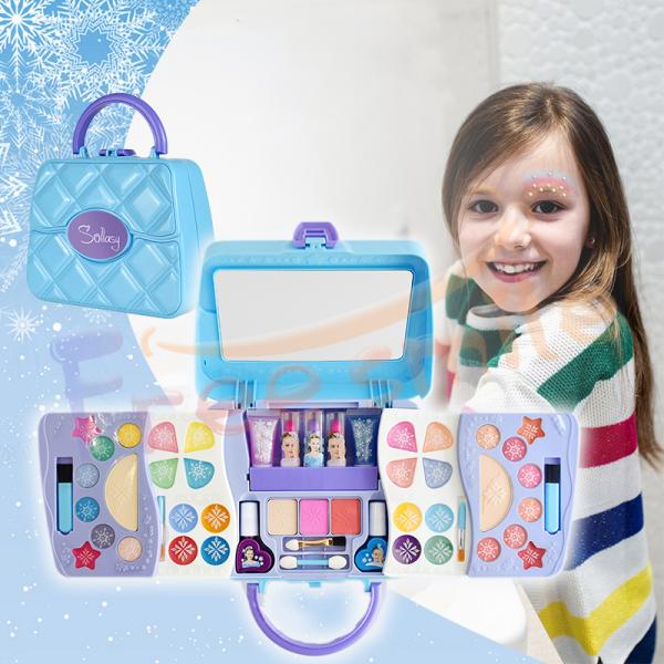 子供用 メイクセット メイクおもちゃ 女の子 お化粧おもちゃ ままごと キッズ メイクアップ おままごと 誕生日 クリスマス プレゼント 持ち運び便利