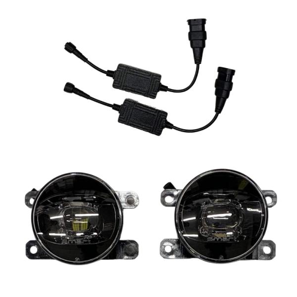 ＊商品名ホンダ互換品 (イエロー発光 2700K) LEDフォグランプ一体型ユニット ONE FOG シビック タイプR FK2 ONEFOG02Y 左右セット＊ONEFOGについてバルブの交換ができない純正LEDフォグランプをユニットごと...