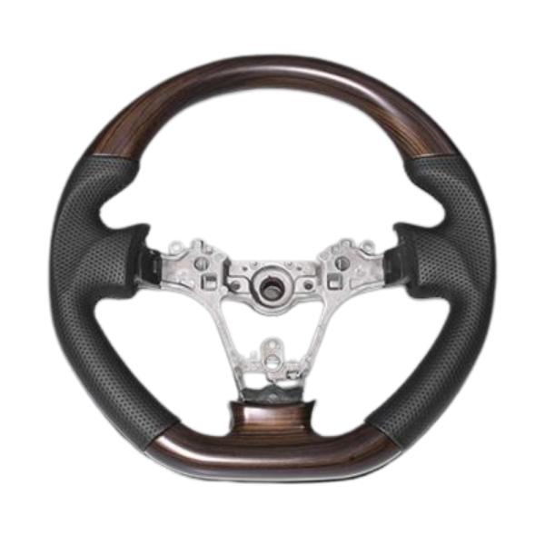 ＊商品名オリジナルステアリング ガングリップ＊対応車種プロボックス160系 H26/8-＊セット内容ステアリング×1本製品はステアリング本体のみの純正交換タイプになります。＊当商品のカラーダークブラウン＊カラーバリエーション黒木目調 / ラ...