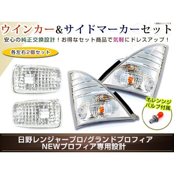 レンジャープロ NEWプロフィア ウインカー ドア サイドマーカー クリア レンズ メッキトリム グランドプロフィア トラック大型詳細は以下をご確認ください。