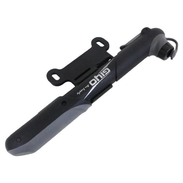 【商品情報】【商品名】GIYO GP-42S(並行輸入品)【色】ブラック【最大空気圧】100psi【対応バルブ】米式、仏式プラスチックバレル【サイズ】約21cm（収納時）【重量】約105g（ポンプのみ）■セット内容本体×1車体取り付け用ホル...