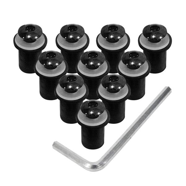 ■参考適合車種■・メーカー：ヤマハ YAMAHA・車種：YZF-R1 FZS1000 XJR1300 YZF-R25 YZF-R6 FZR400 FZ400 TZR250R・カラー：ブラック 黒・0：ウェルナット径：9.5mmボルトサイズ：...